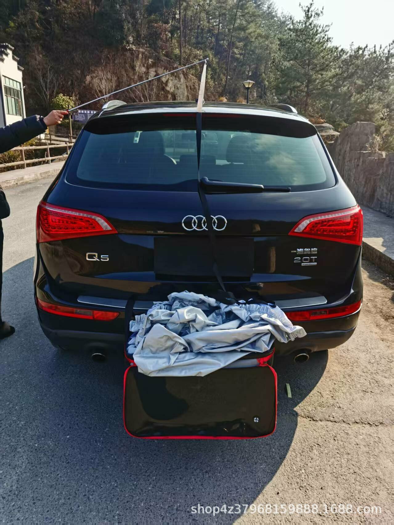 Чехол для автомобиля из оксфорда, всесезонный, солнцезащитный, водонепроницаемый, пыленепроницаемый, полное покрытие, защита от солнца и града