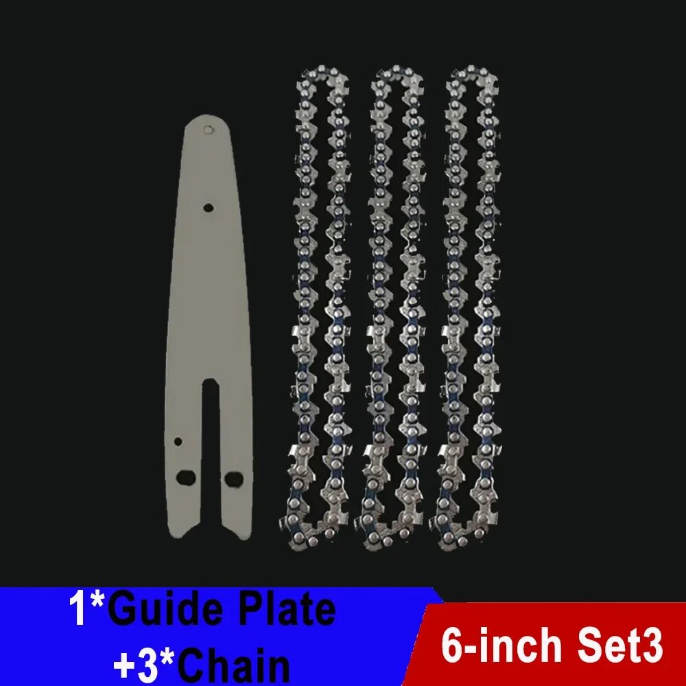 Цепная пила 6 дюймов, 37 звеньев, 6-inch Set3