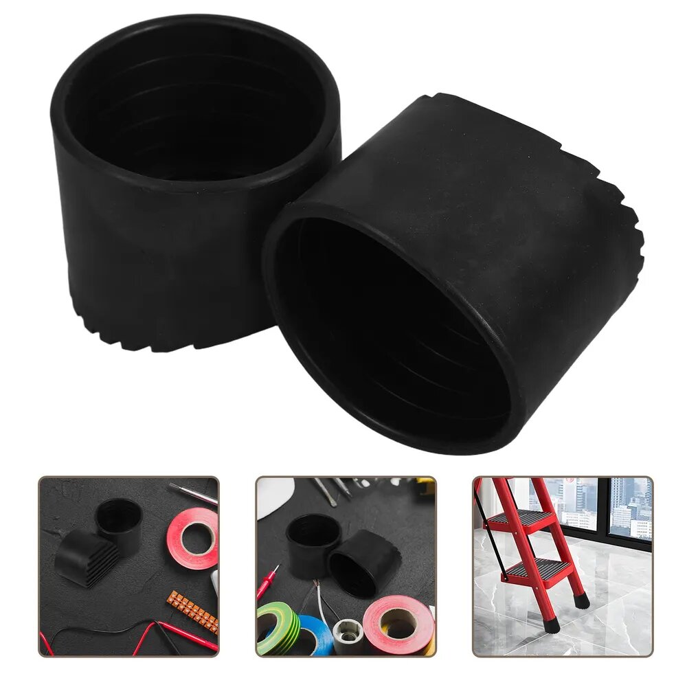 Резиновые Противоскользящие Крышки Для Ножек Лестницы, Диаметр 64Мм, 2 Штуки, Защита И Стабилизация