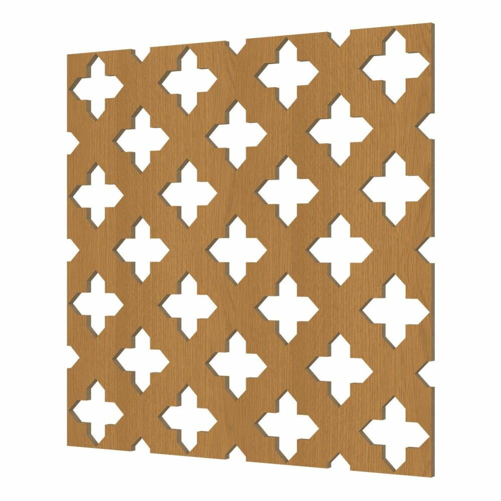 Перфорированная Панель Cosca Готика ХДФ Дуб В1030хШ695 мм / Коска.