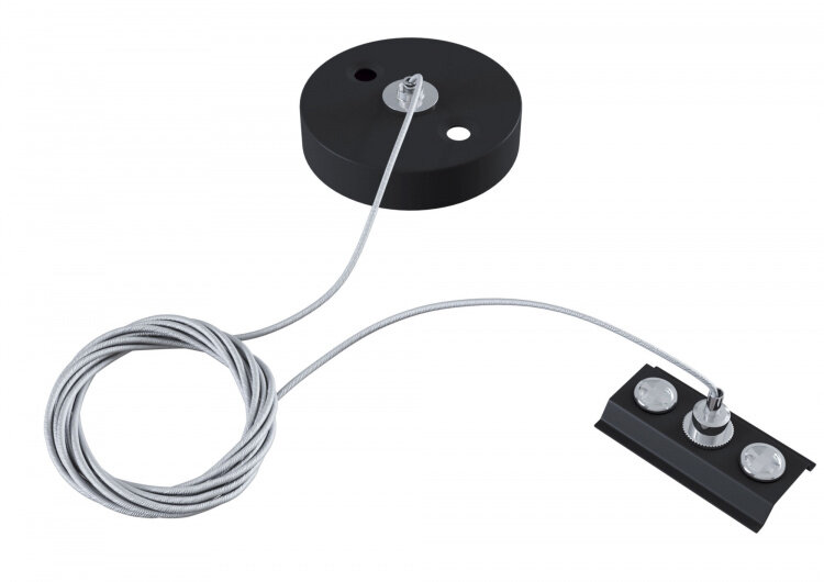 Тросовый Подвес Maytoni Technical Accessories for tracks TRA001CW-11B Чёрный, Металл.