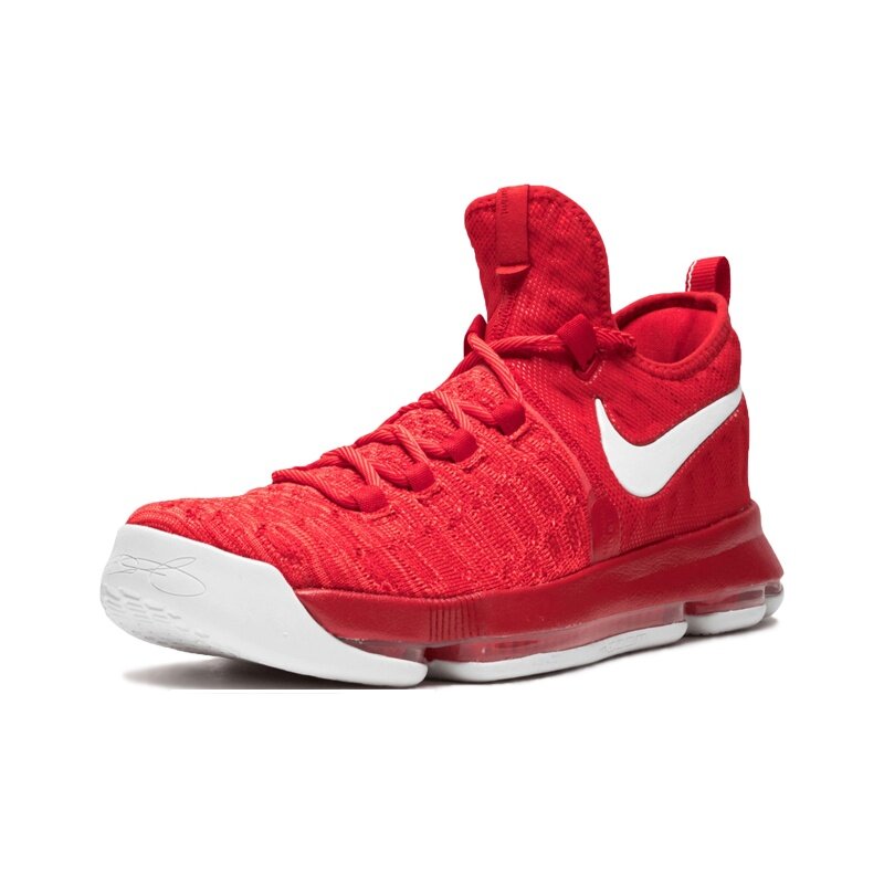 Кроссовки NIKE KD 9, размер EU 47.5 стопа (31CM), красный — фото 1