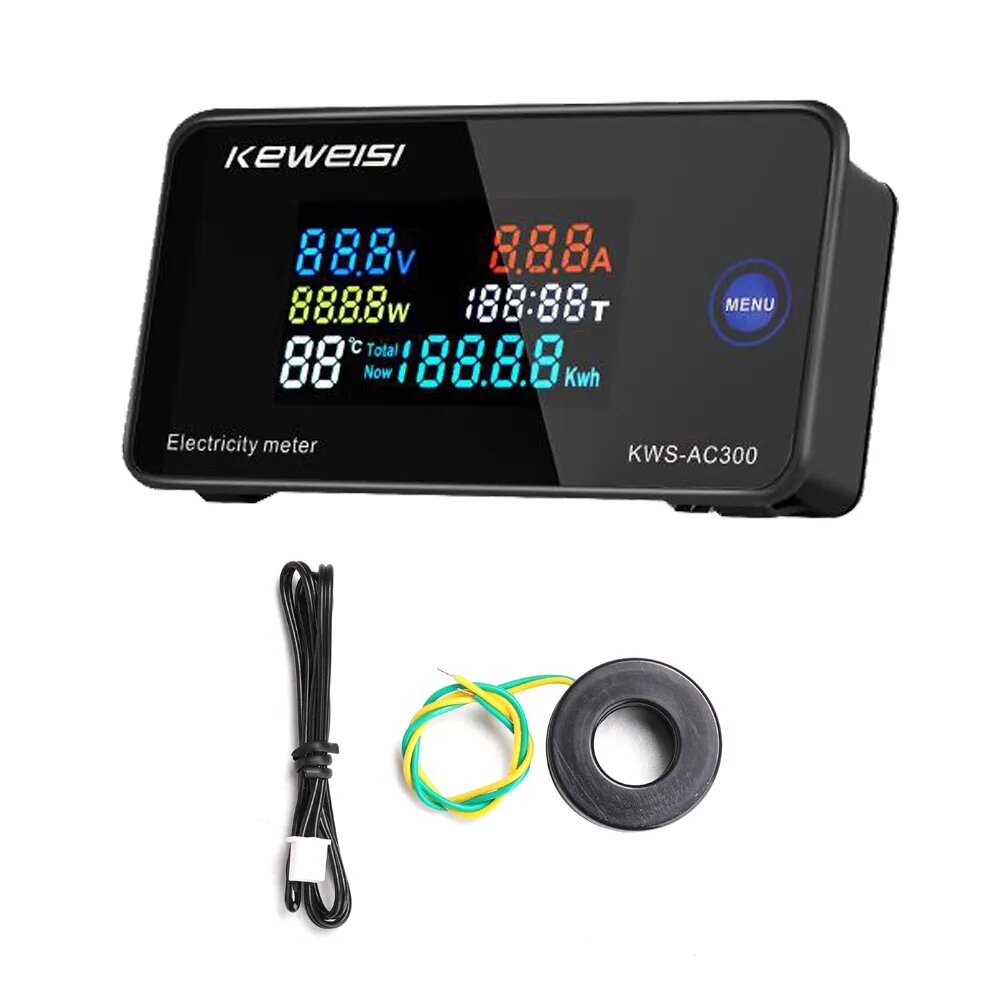 Счетчик электроэнергии, KWS-AC300-100A, закрытого типа