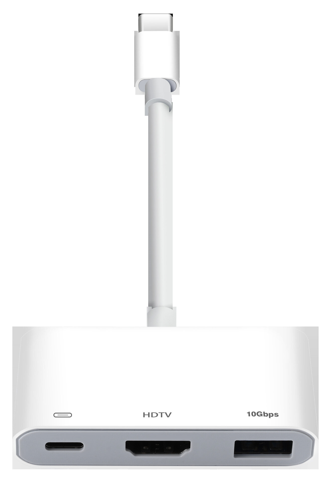 Конвертер цифрового аудио и видео в HDMI/цифровой AV, совместимый с Apple Type-C и Lightning