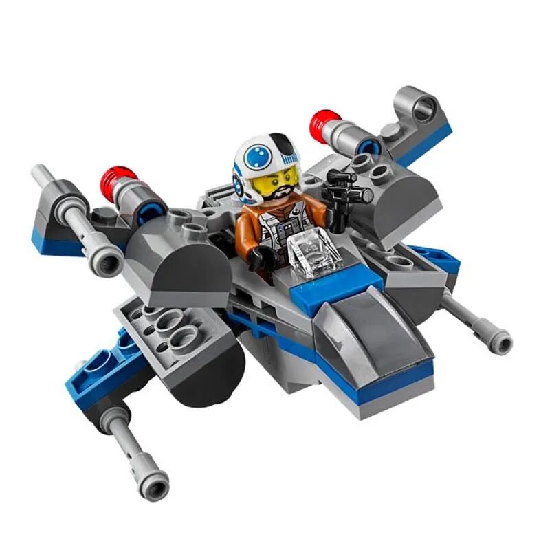 Совместим с набором конструкторов Lego Star Wars Mini fighters 75128 TIE Advanced Prototype, игрушки для детей в качестве подарков