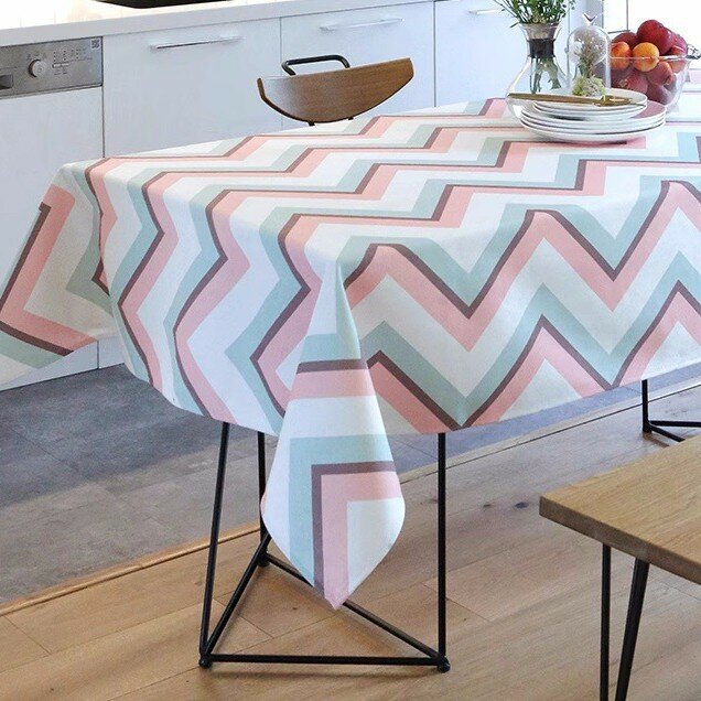 Ткань для обеденного стола, кофейного стола, мастерская живопись, цифровая печать, американский французский стиль, легкая роскошь, высококачественная сельская столовая скатерть