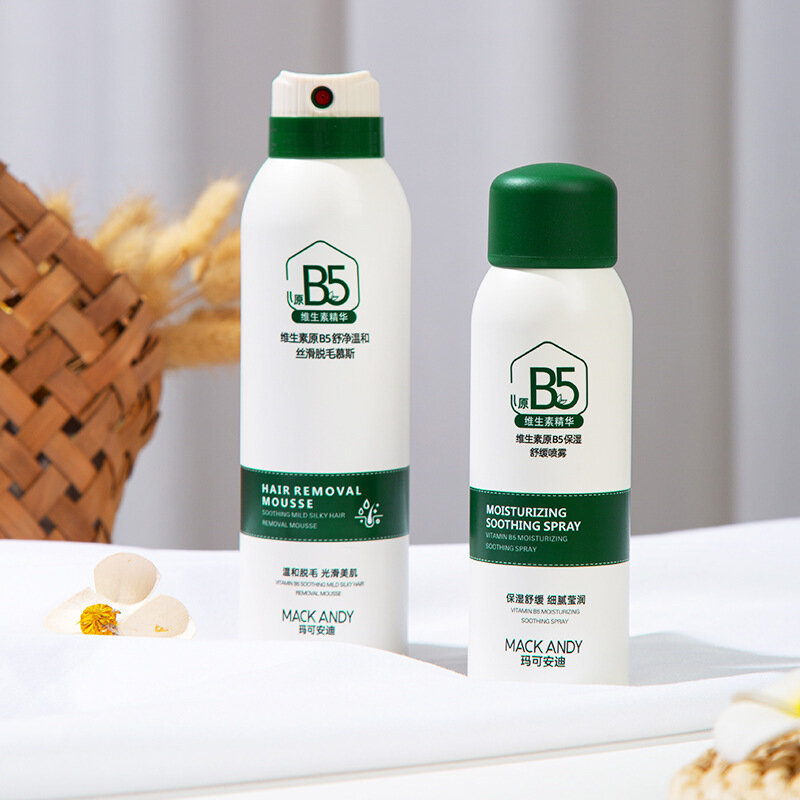 Набор мусса для удаления волос Marco Andy Smooth, нежный и не раздражающий, для волос подмышек и ног, летнее использование для всего тела