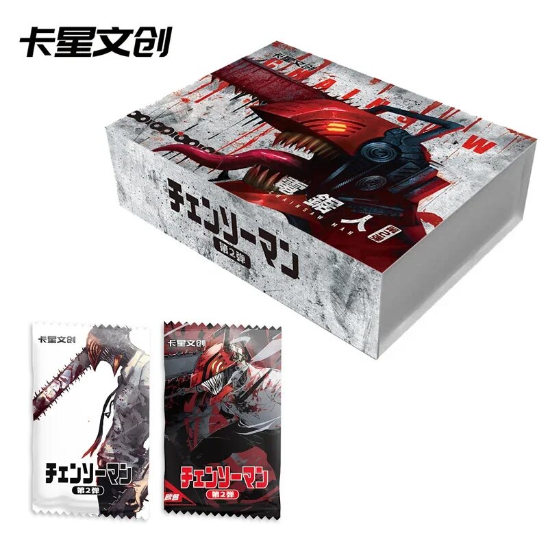 Коллекционная карта Chainsaw Man, 11 пачек в коробке