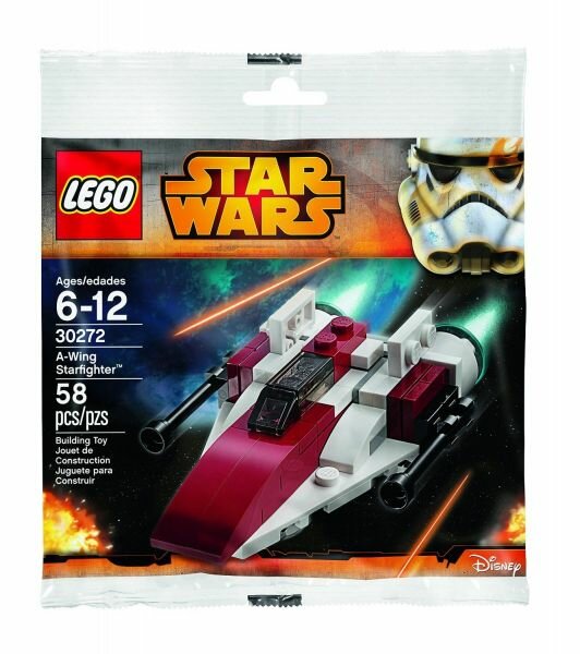 Lego 30272 Star Wars A-Wing Звездный истребитель