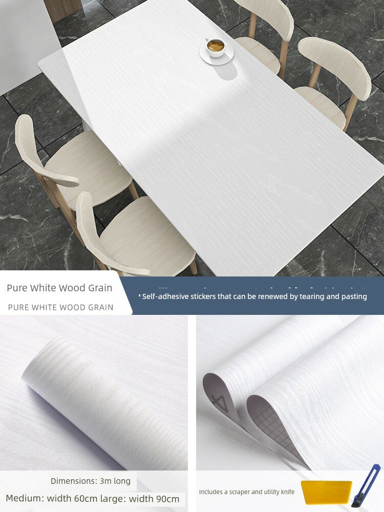 Наклейки на столешницы с текстурой под дерево, водонепроницаемые, маслостойкие, термостойкие, самоклеящиеся,