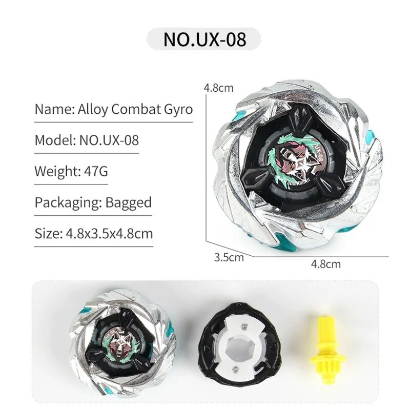 Металлический гироскоп Alloy Combat Gyro NO. UX-08 Flame-UX-08