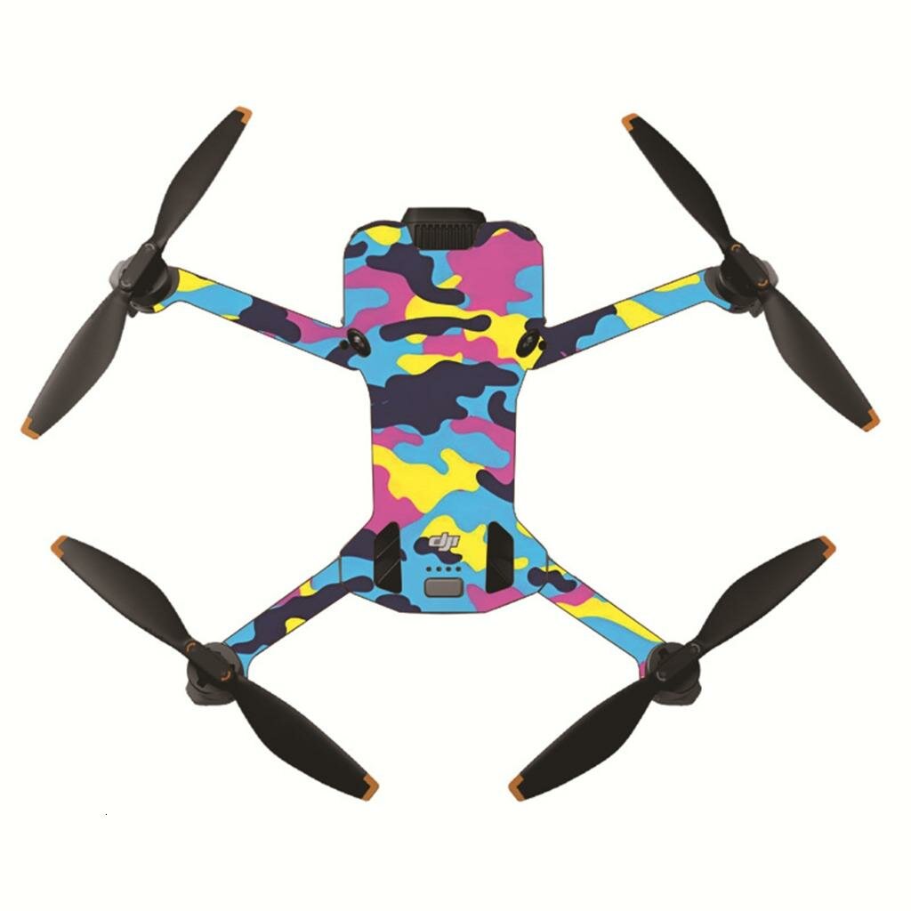 Тонкий защитный слой для БПЛА, 4 красочных граффити