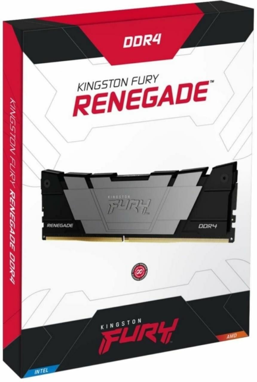 Память DDR4 8GB 3600MHz KF436C16RB2/8 Fury Renegade Black RTL Gaming PC4-28800 CL16 DIMM 28