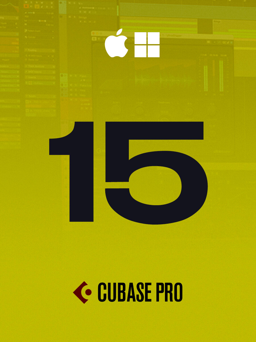 Steinberg Cubase 15 Pro (бессрочная лицензионная активация) для ПК, Windows & macOS