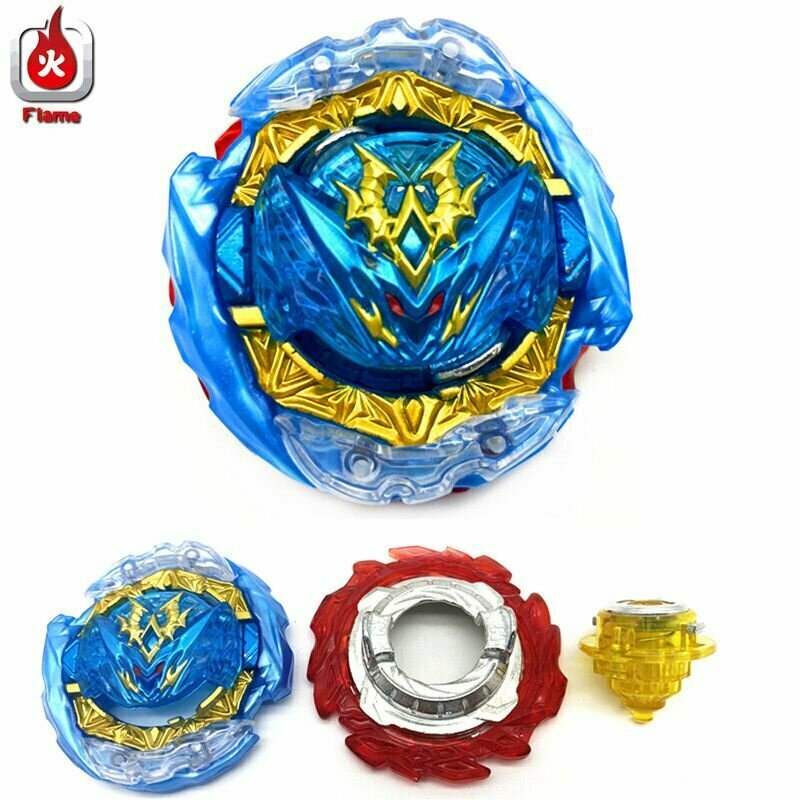 Beyblade burst b-188 astral spriggan and cyclone belial with spark ruler launcher for enthusiastic battle fans single cyclone belial