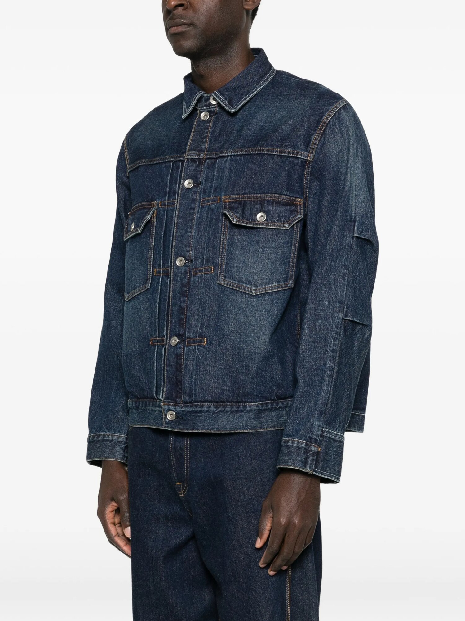 Куртка Sacai, размер 48, blue — фото 1