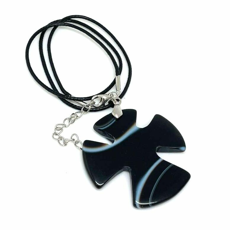 Колье, агат