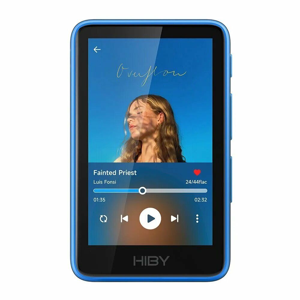 HiBy Music MP3-плеер без диска, синий