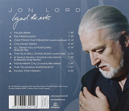 Компакт-диск LORD, JON - Beyond The Notes (1 CD) — фото 1