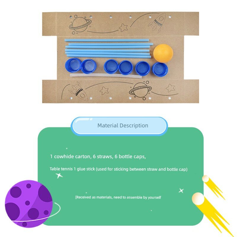 Креативные DIY обучающие игрушки для дошкольных научных зон и учебных площадок, ручные поделки для развития детей