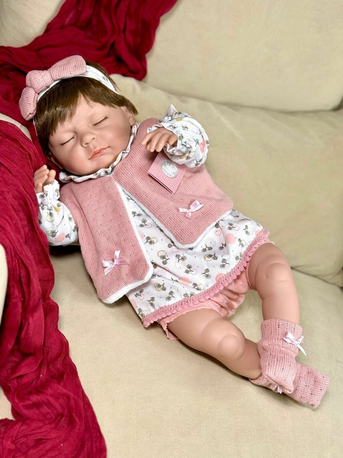 Кукла Berbesa мягконабивная 52 см Valeria