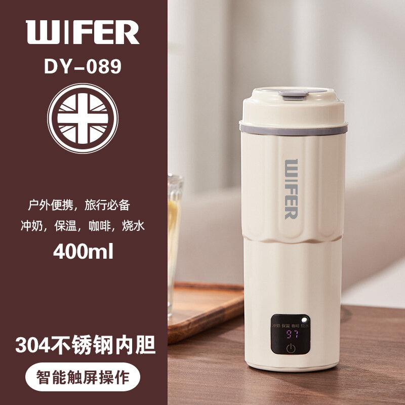 Электрическая кружка для горячей воды, портативный дорожный чайник, маленький мини-чайник для общежития, студенческий домашний чайник, интеллектуальный сенсорный экран