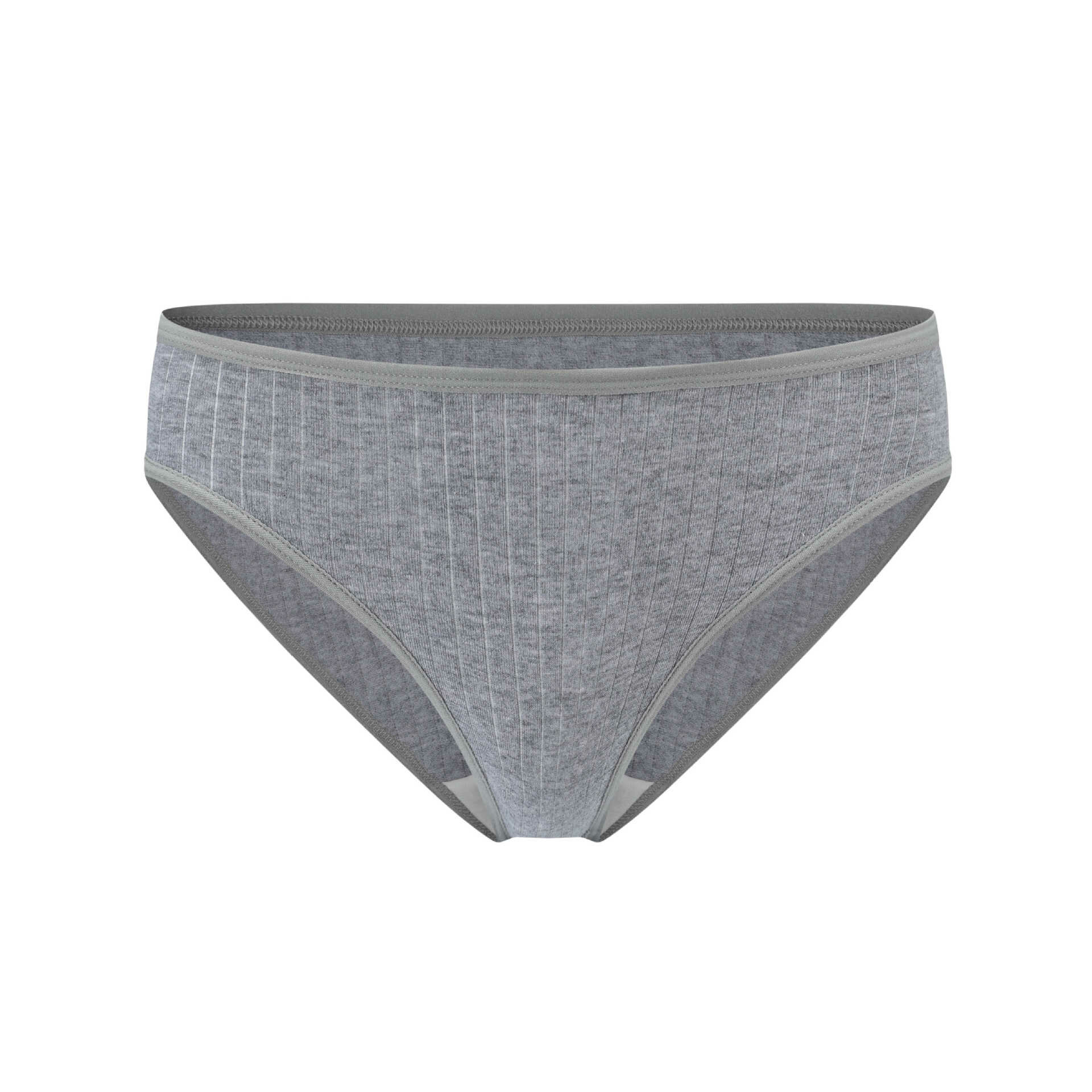 Новые женские трусики из чистого хлопка с ребристой текстурой, однотонные, средней посадки, с кружевом, дышащие, двойной слой, нижнее белье для девушек