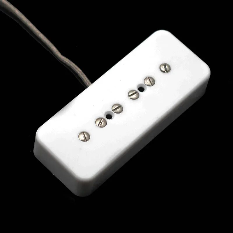 Звукосниматель P90 GETMUSIC MU1869, белый, Bridge