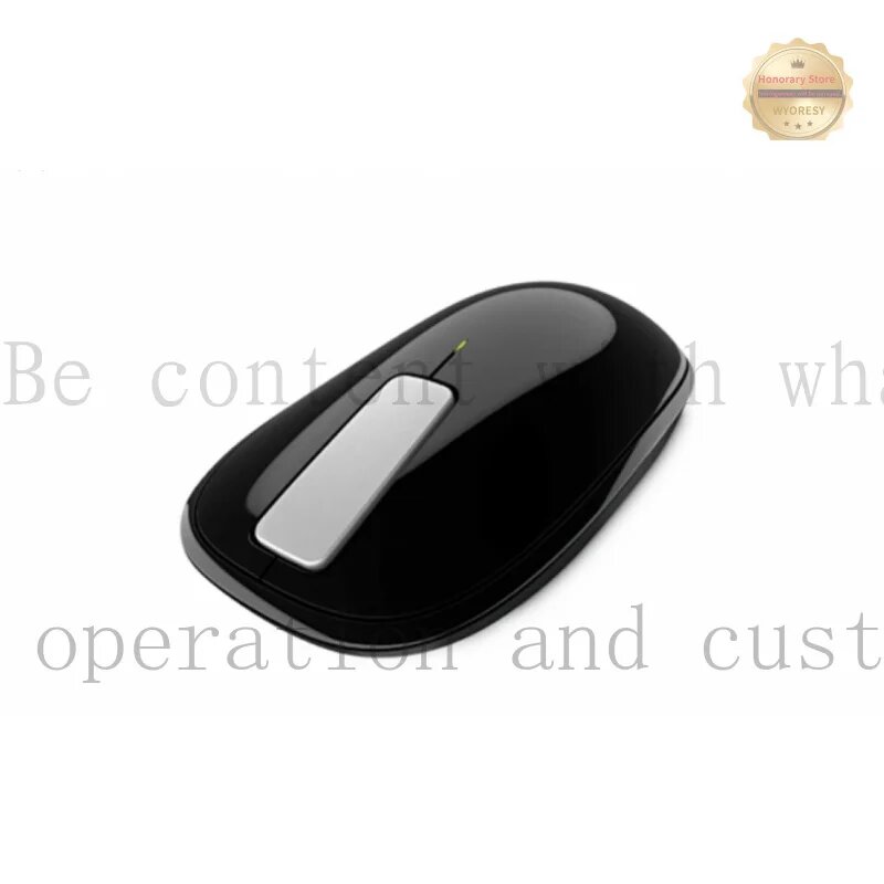 Черная беспроводная мышь WYORESY X520-DA1 Blue Shadow