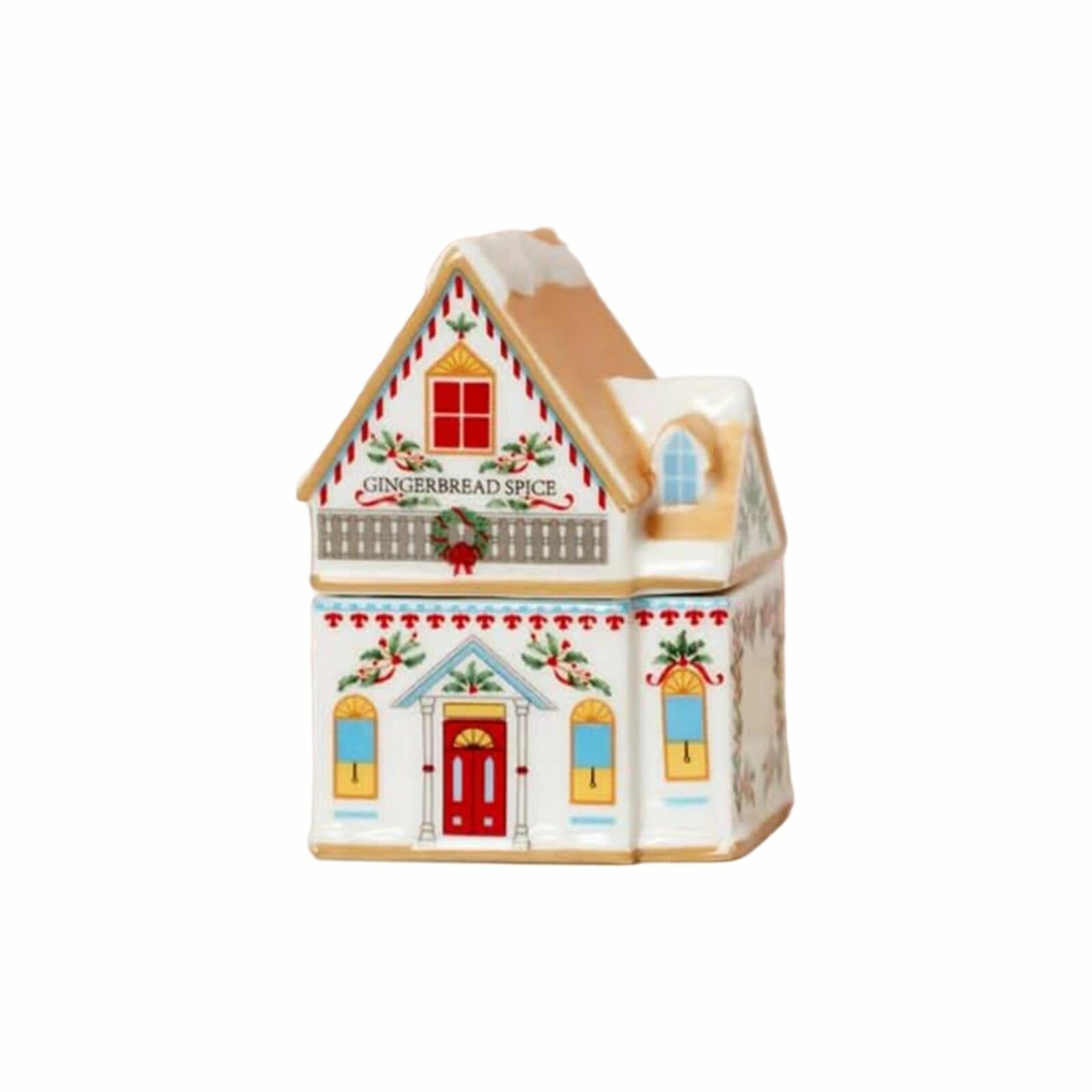 Праздничный набор домиков для специй рождественская деревня декоративные банки кухни