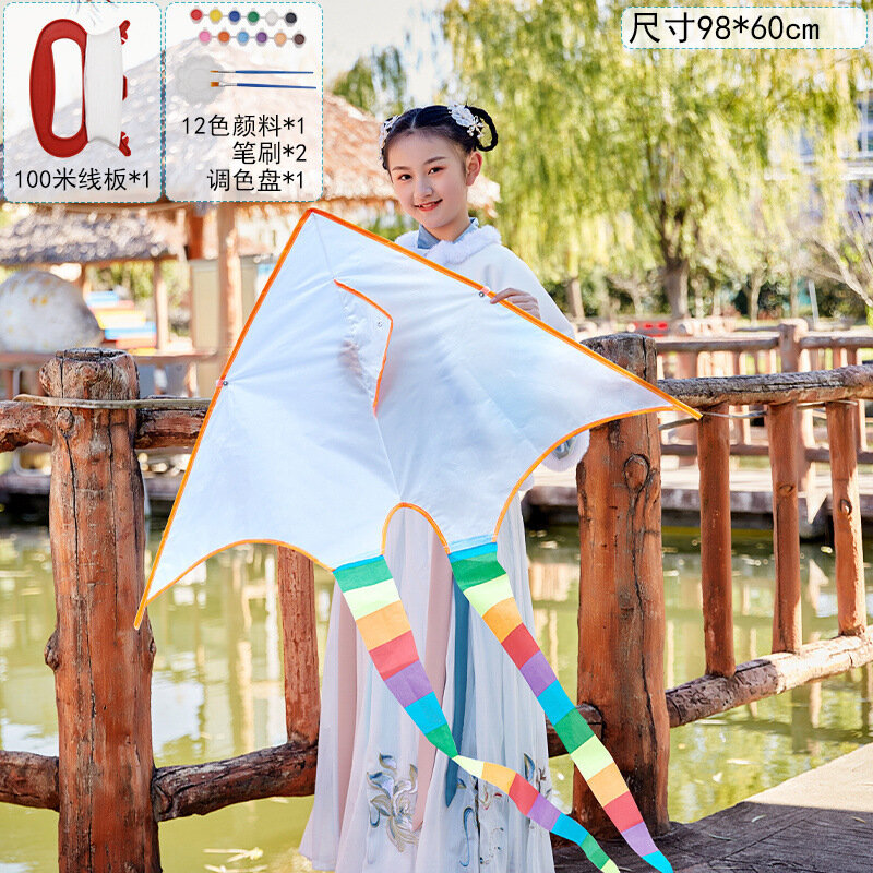 Сверхбольшие детские материалы для творчества, рисования, раскрашивания, обучающие мероприятия для родителей и детей, легкие в запуске воздушные змеи