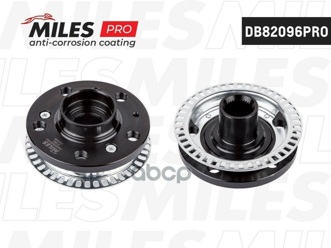 Ступица колеса задняя +ABS AUDI A3/TT/SKODA OCTAVIA/VW GOLF/JETTA 97-10. Miles арт. db82096pro