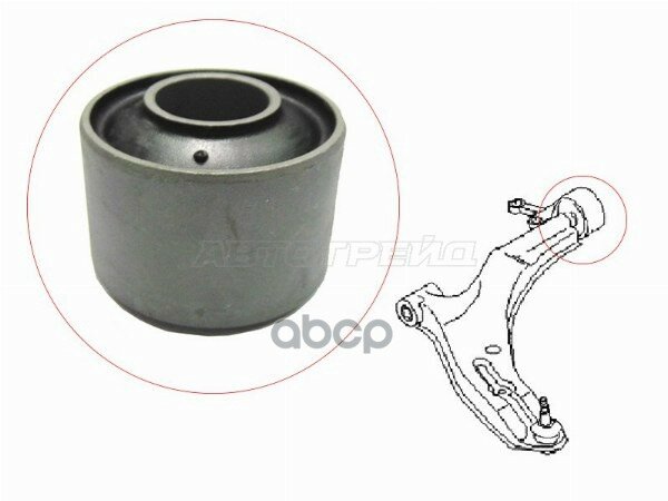Сайлентблок рычага Nissan AD 99-08 / Almera 00-06 Sat арт. ST-54570-4M410