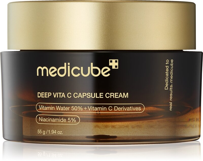 Medicube Осветляющий крем для кожи с пигментными пятнами Deep Vita C Capsule Cream 55 г