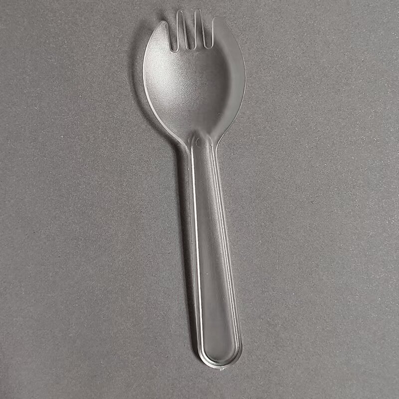 Одноразовая вилка, ложка, ложка для мороженого, пластиковая ложка для фруктов, вилка, маленькая ложка, вилка для торта, индивидуально упакованные