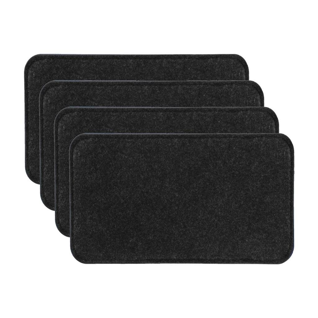 4шт Усиленных опорных подушечек для дна сумки из войлока с дугообразными уголками для сумки 1 Вкладыш-органайзер для сумок для рюкзаков из натуральной кожи