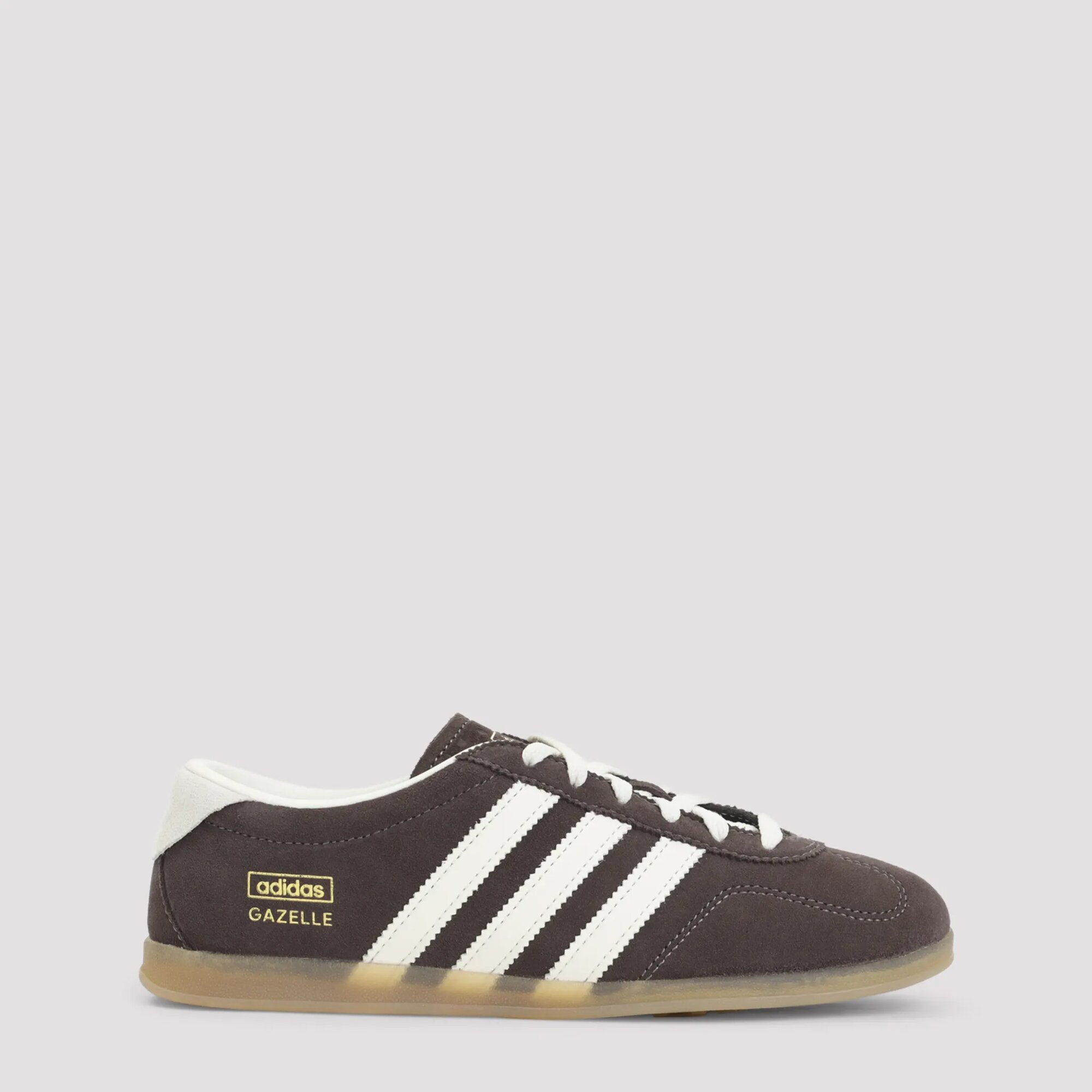 Кроссовки Stripe suede trainers