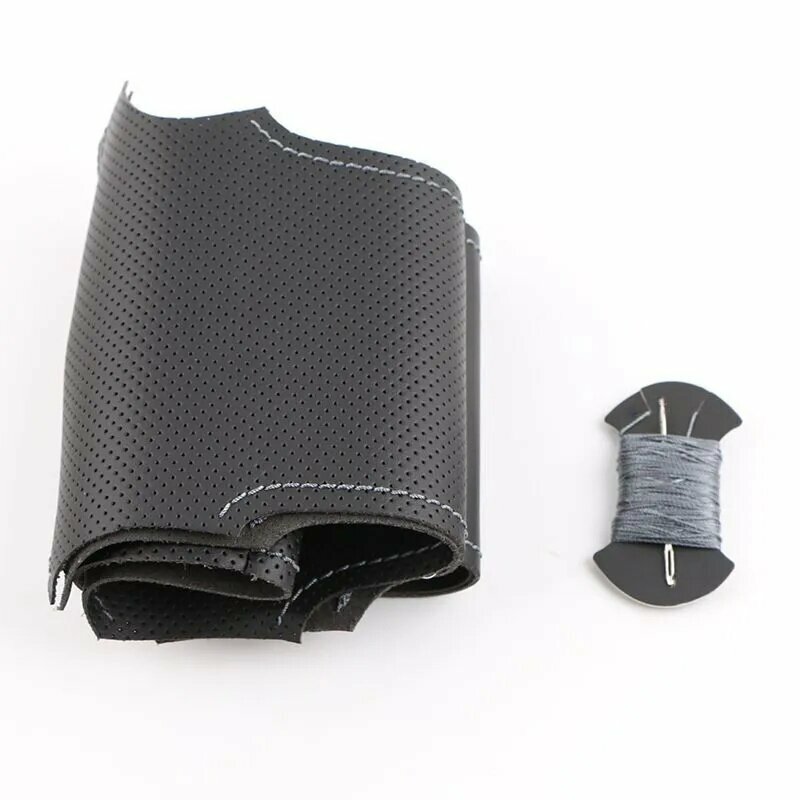 O SHI CAR Оплетка на руль, диаметр 38 см, 1 шт.