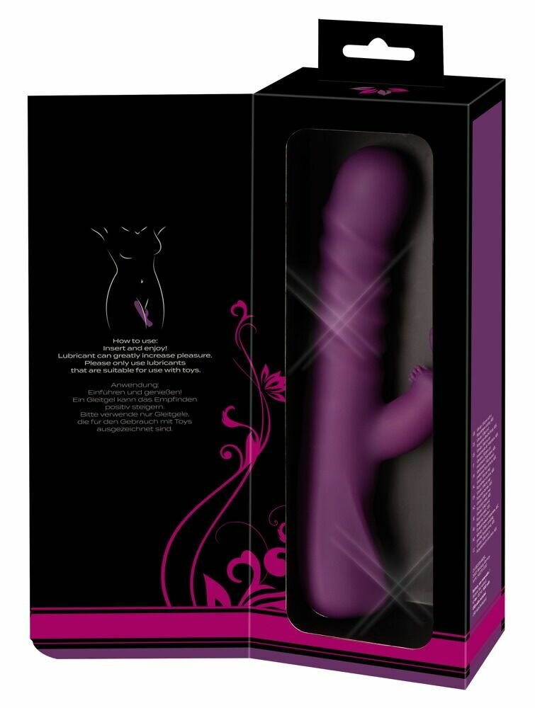 Фиолетовый вибратор-кролик 2 Function Rabbit Vibrator - 23,7 см. — фото 1