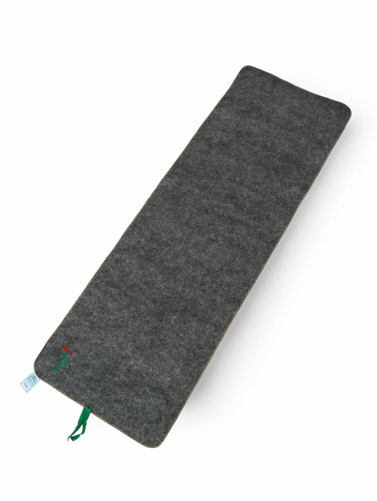 Коврик - лежак для бани и сауны "Банный рай", 180x60 см, полиэфир, серый