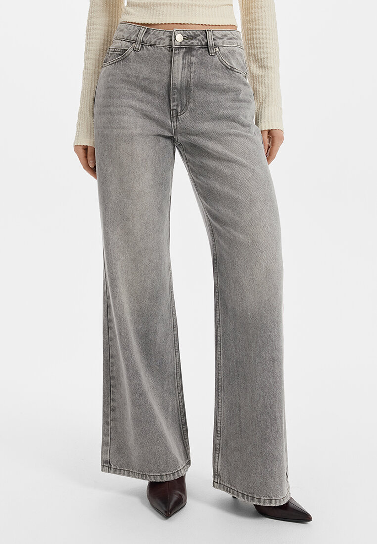 Джинсы клеш 