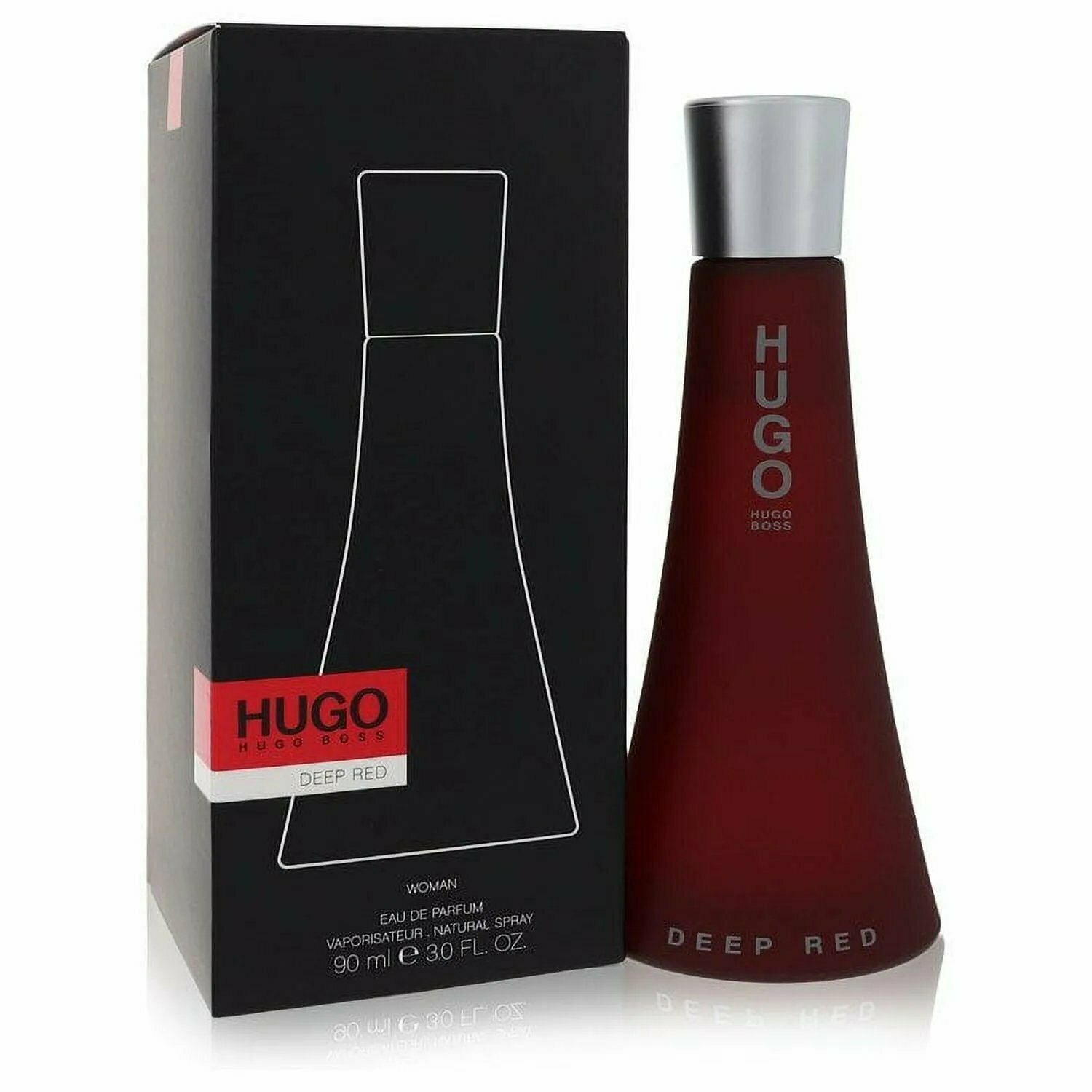 Hugo Boss Deep Red фруктовая и цветочная парфюмерная вода для женщин 90мл