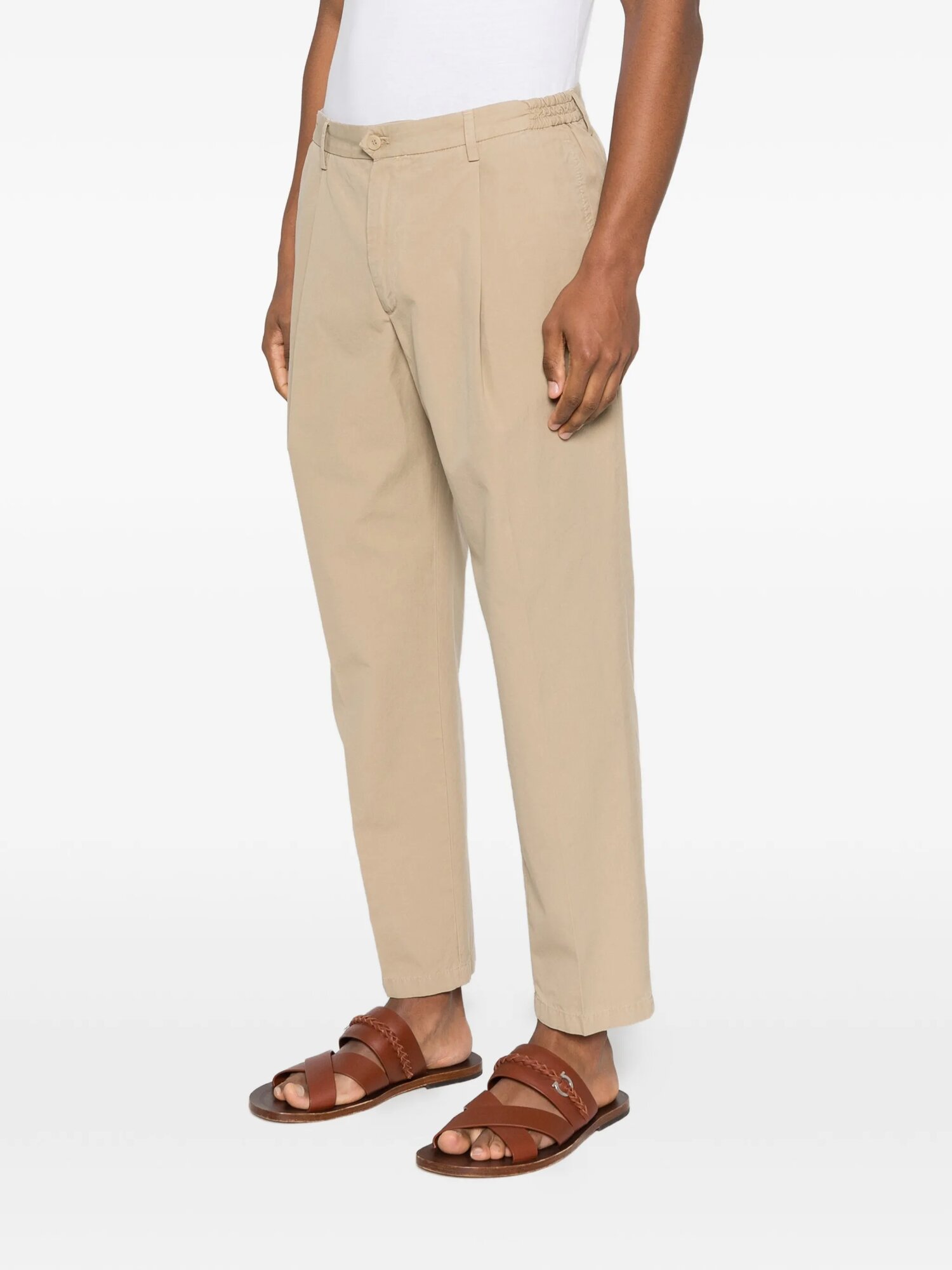 Брюки BRIGLIA 1949 Front-pleat trousers, размер 48, разноцветный — фото 1
