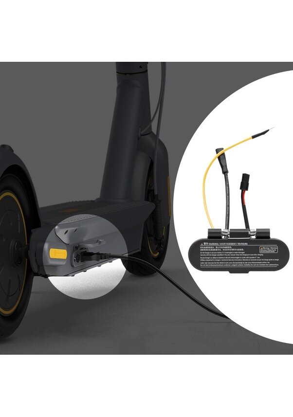 Зарядный порт для электросамоката Ninebot Max G30, черный