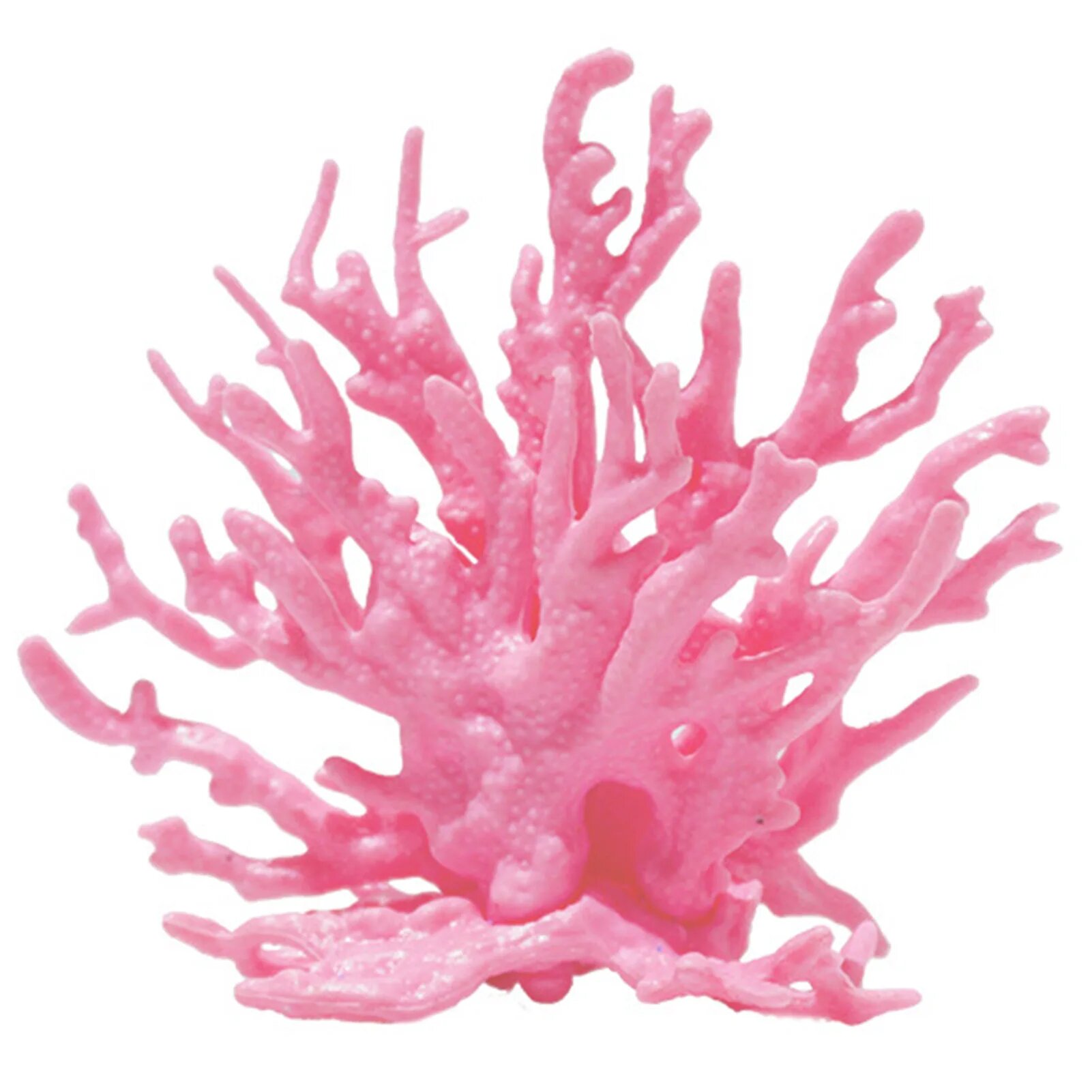 Искусственный коралловый риф для аквариума Розовый, Pink