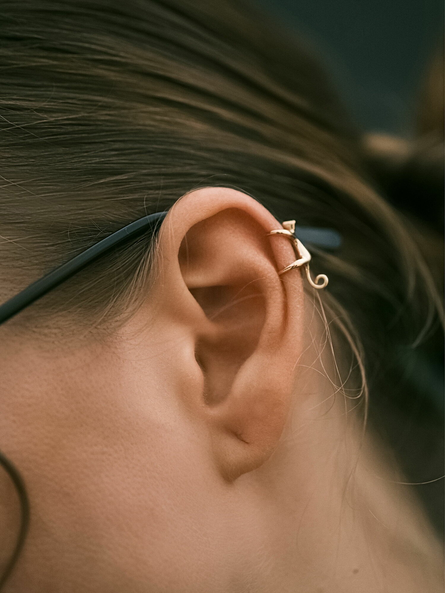 Серьги каффы