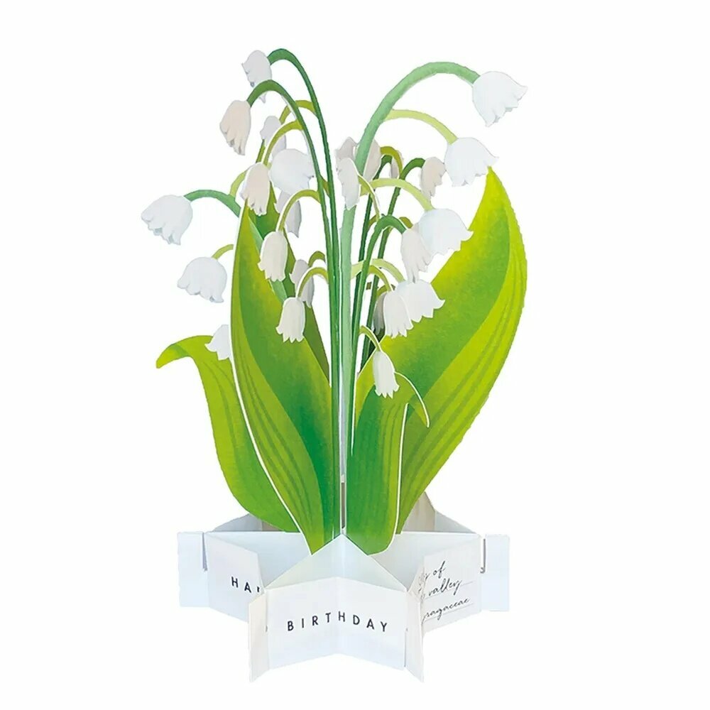 Japan Made Greetinglife Креативная 3d цветочная поздравительная открытка, поздравительная открытка на день рождения