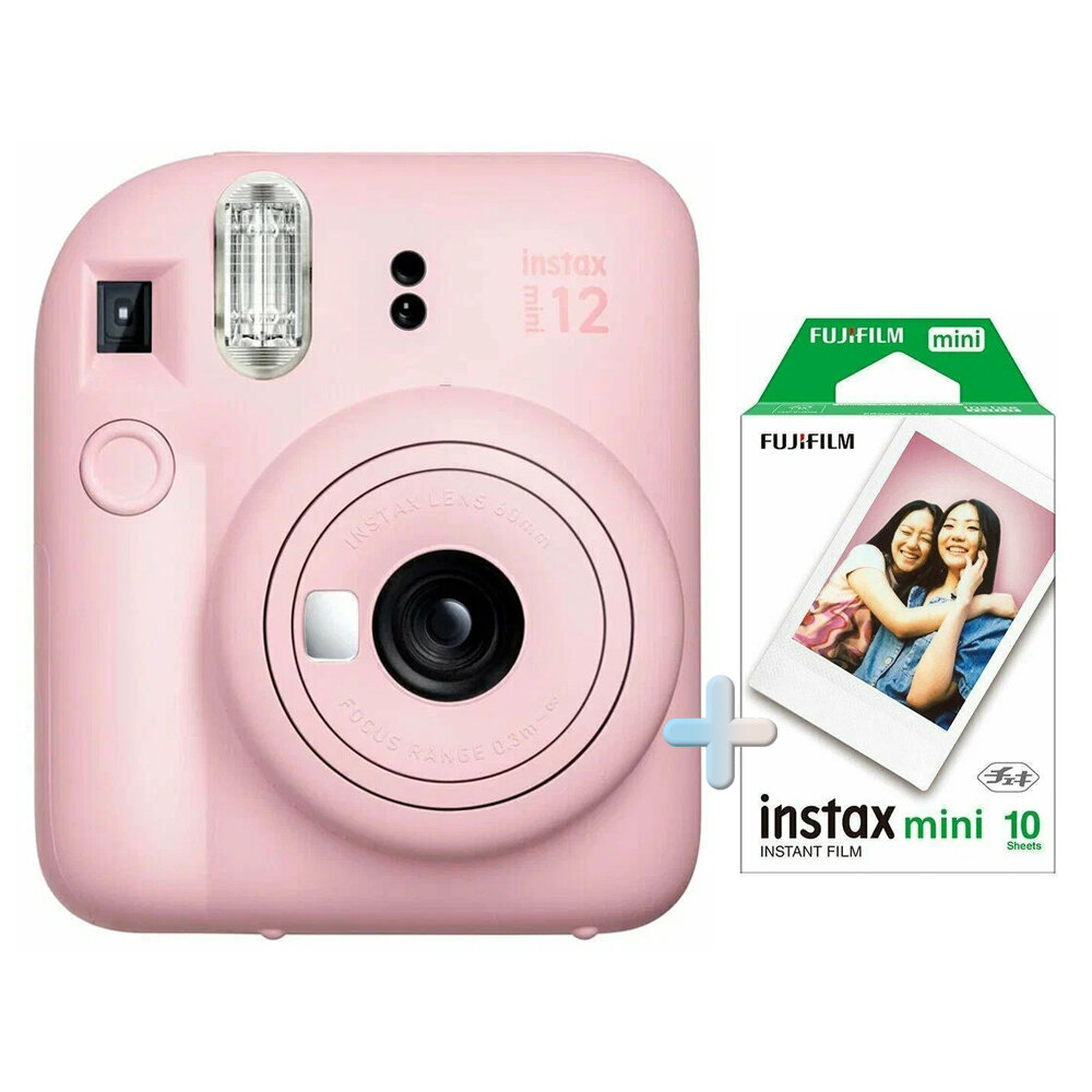 Фотоаппарат моментальной печати Fujifilm Instax mini 12 - розовый