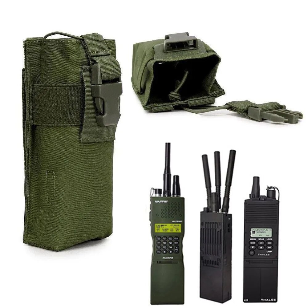 Тактический чехол подсумок для рации, длинный подсумок под паракорд