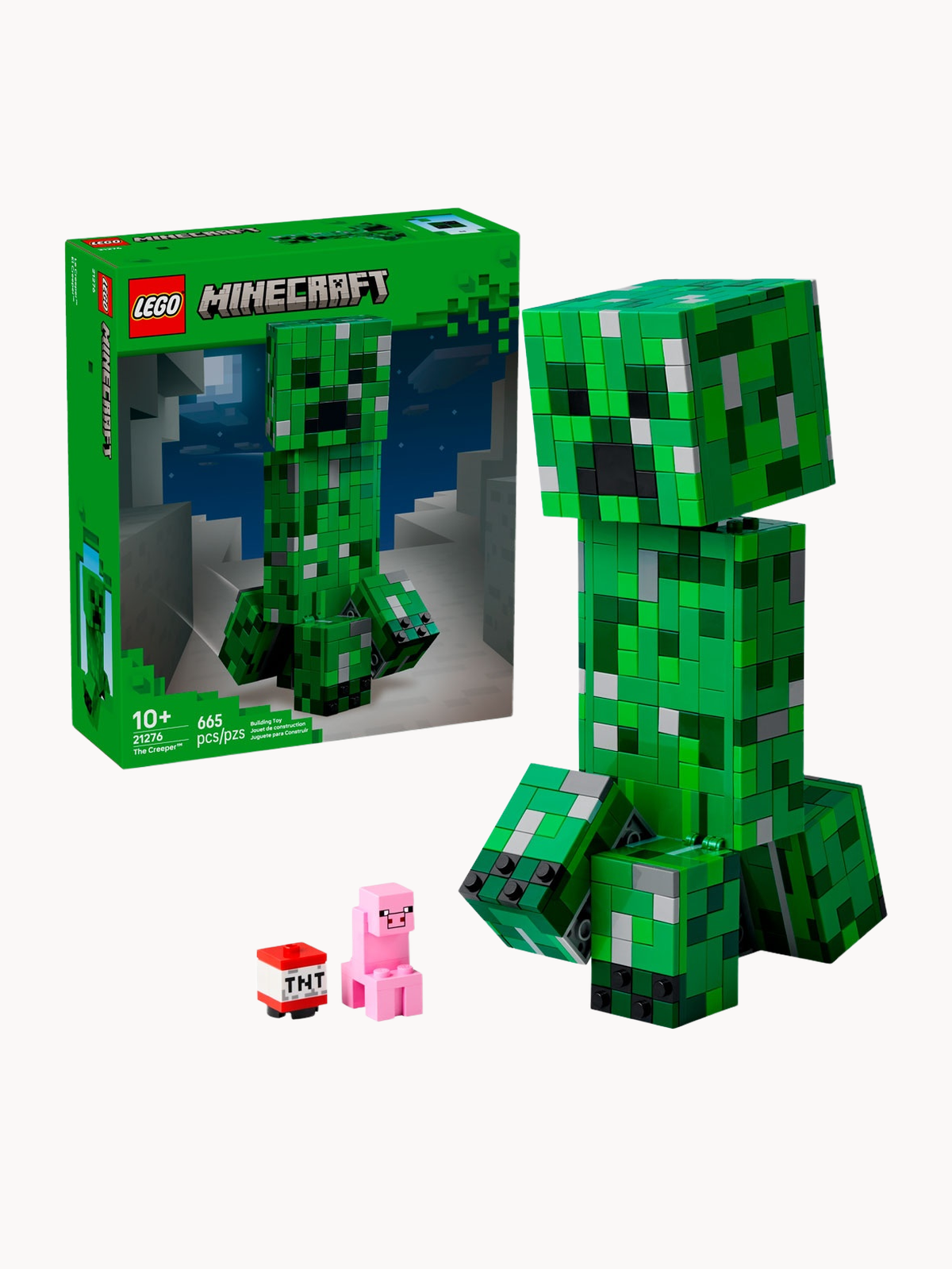 Конструктор LEGO Minecraft The Creeper 21276 Крипер, 665 дет.